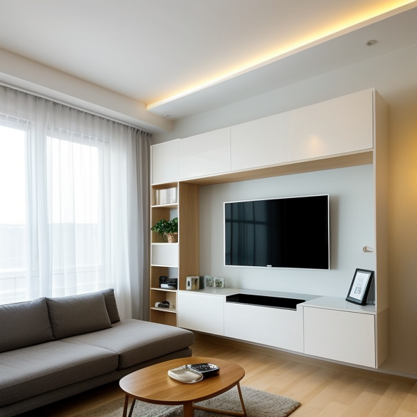 Led осветление за съвременна и уютна дневна Gamalight